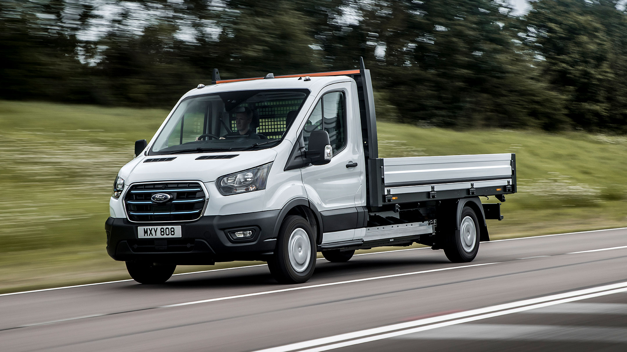 Ford transit all electric store